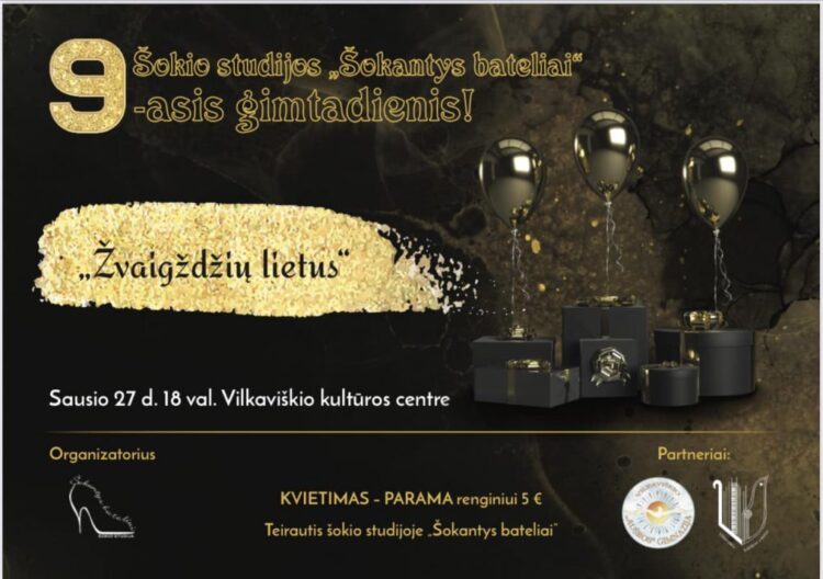 Šokio studijos „Šokantys bateliai“ gimtadienis | Sūduvos Gidas