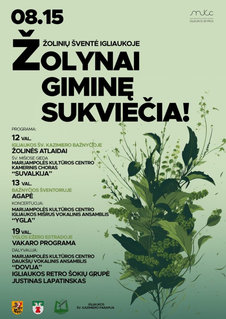 Tradicinė Žolinių šventė Igliaukoje - „Žolynai giminę sukviečia ...