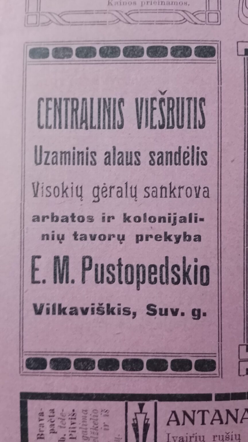 Praėjusio amžiaus kalendoriuje - senovės sūduvių svetingumo apraiškos ...