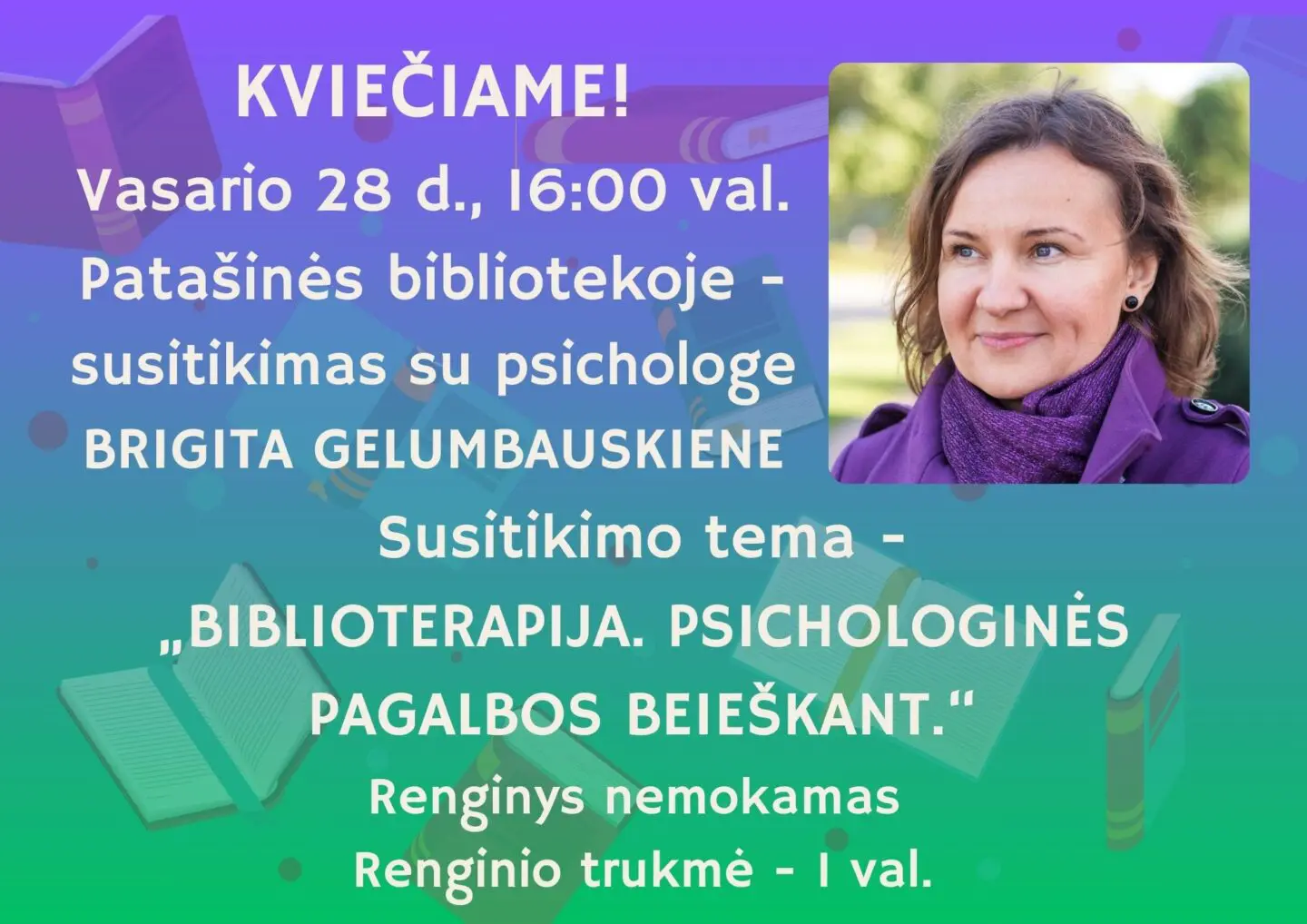 Susitikimas su psichologe Brigita Gelumbauskiene | Sūduvos Gidas