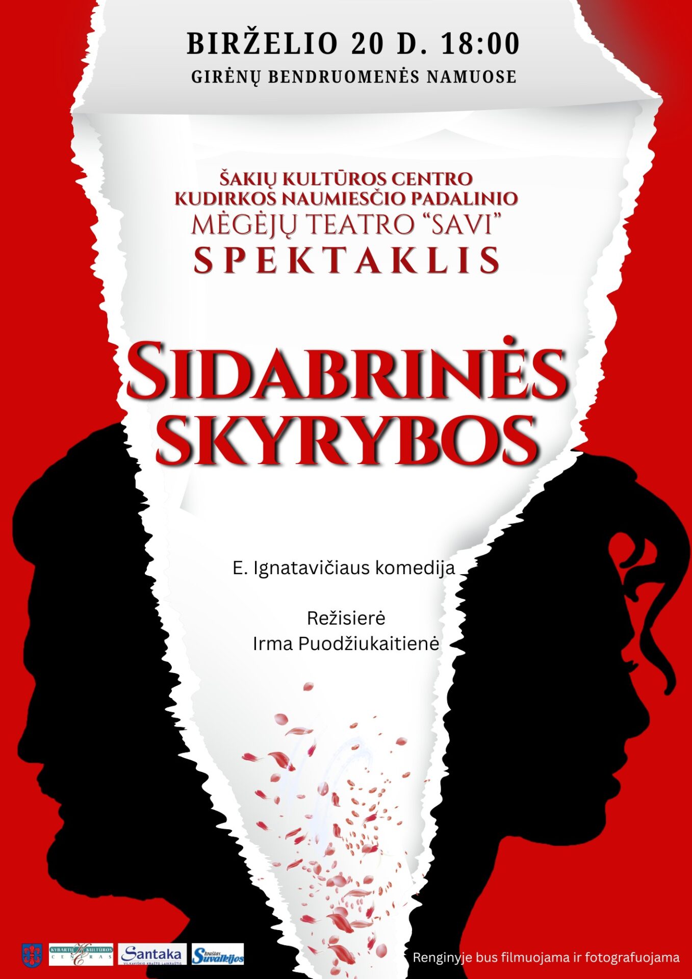 Spektaklis „Sidabrinės skyrybos“ | Sūduvos Gidas
