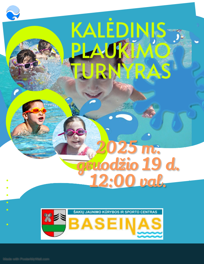 Kalėdinis plaukimo baseinas | Sūduvos Gidas